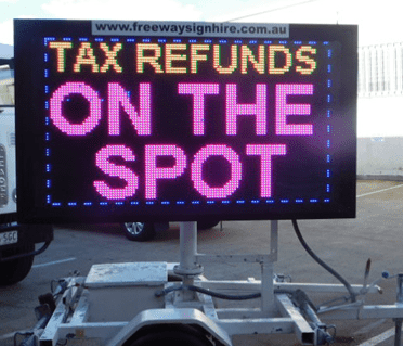 Full Colour LED Sign Hire | Digital Signage Display | Freeway Sign Hire